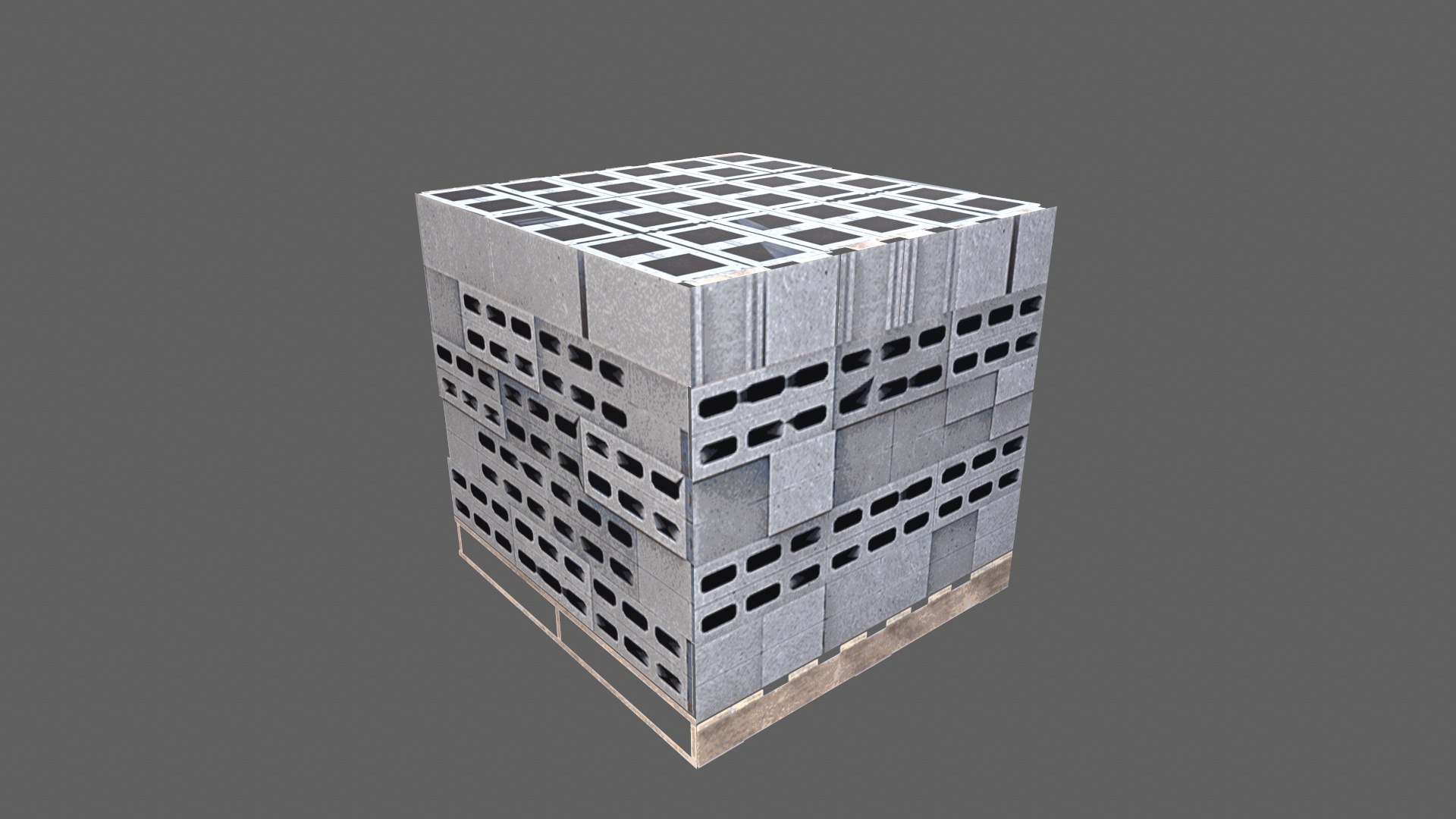 3D Concrete Block - TurboSquid 2330302