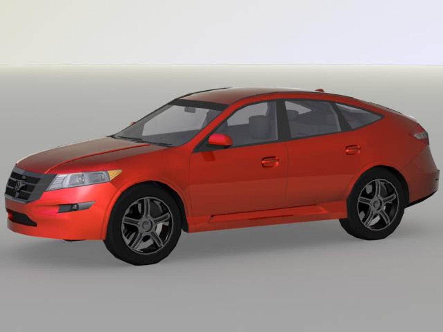 3d Honda Crosstour Model