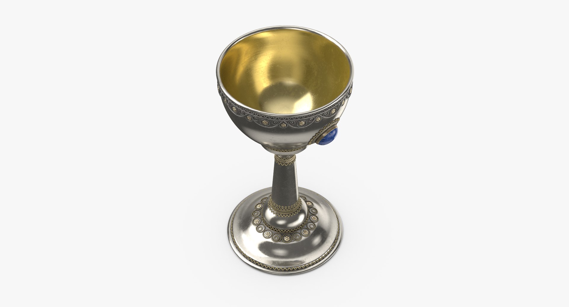 Old Goblet 03 3D - TurboSquid 1180322