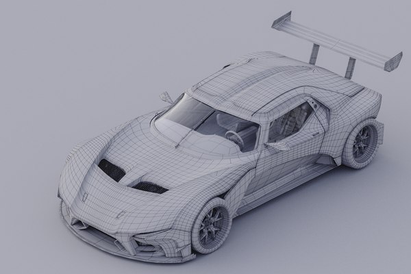 modelo 3d Concept Racing Sport Car - TurboSquid 1361741