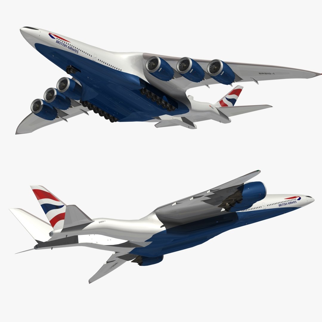HyperCargo British Airways 3D model - TurboSquid 1719438