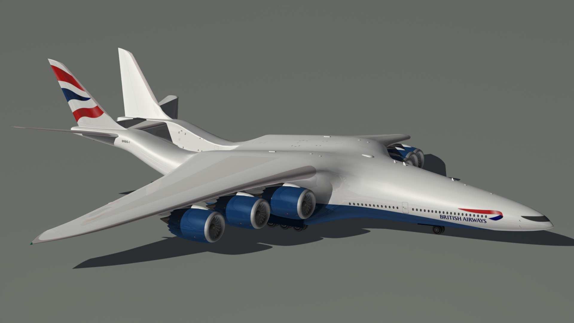 HyperCargo British Airways 3D Model - TurboSquid 1719438