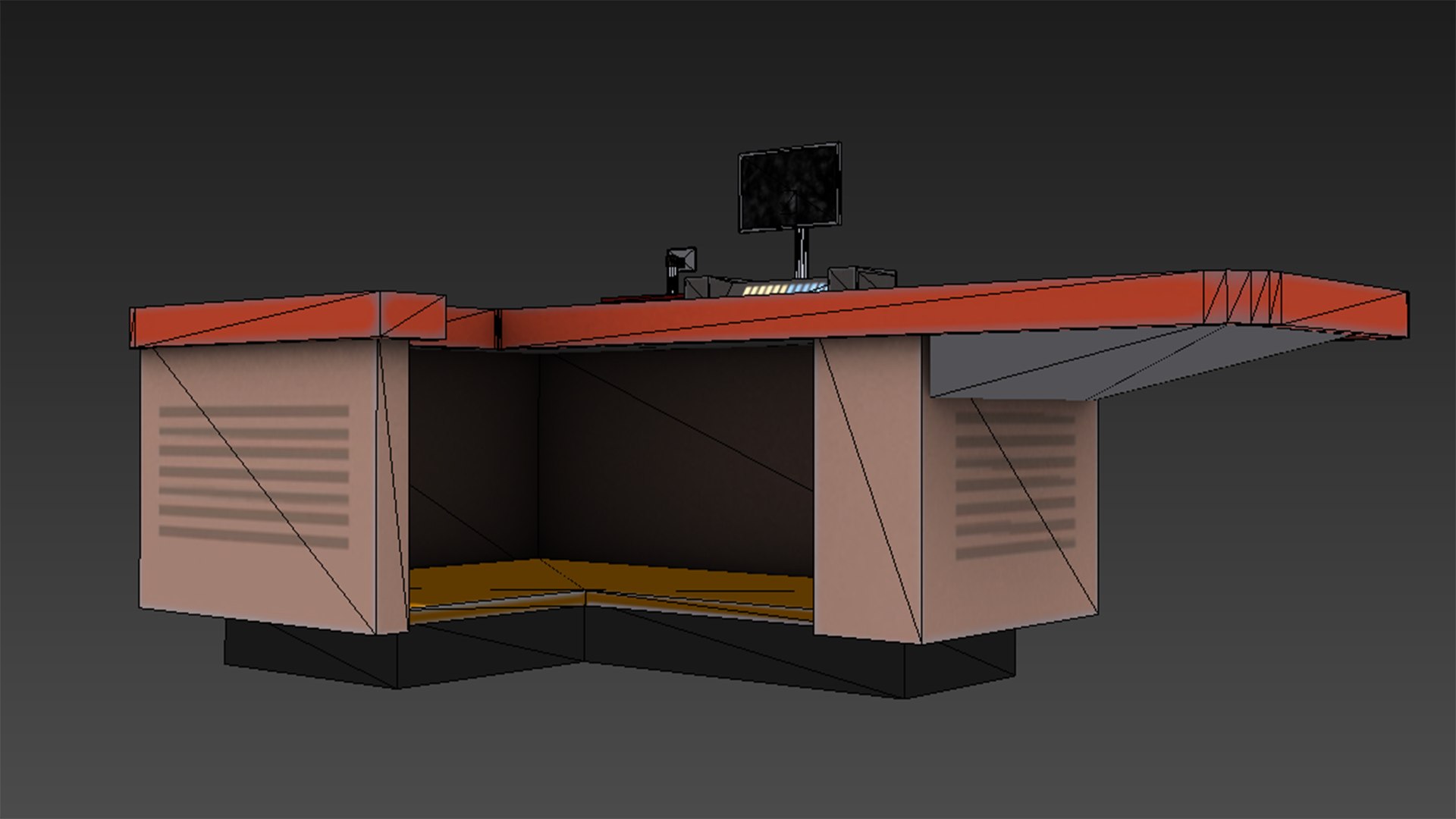 3D Cash Register Station Model - TurboSquid 2340067