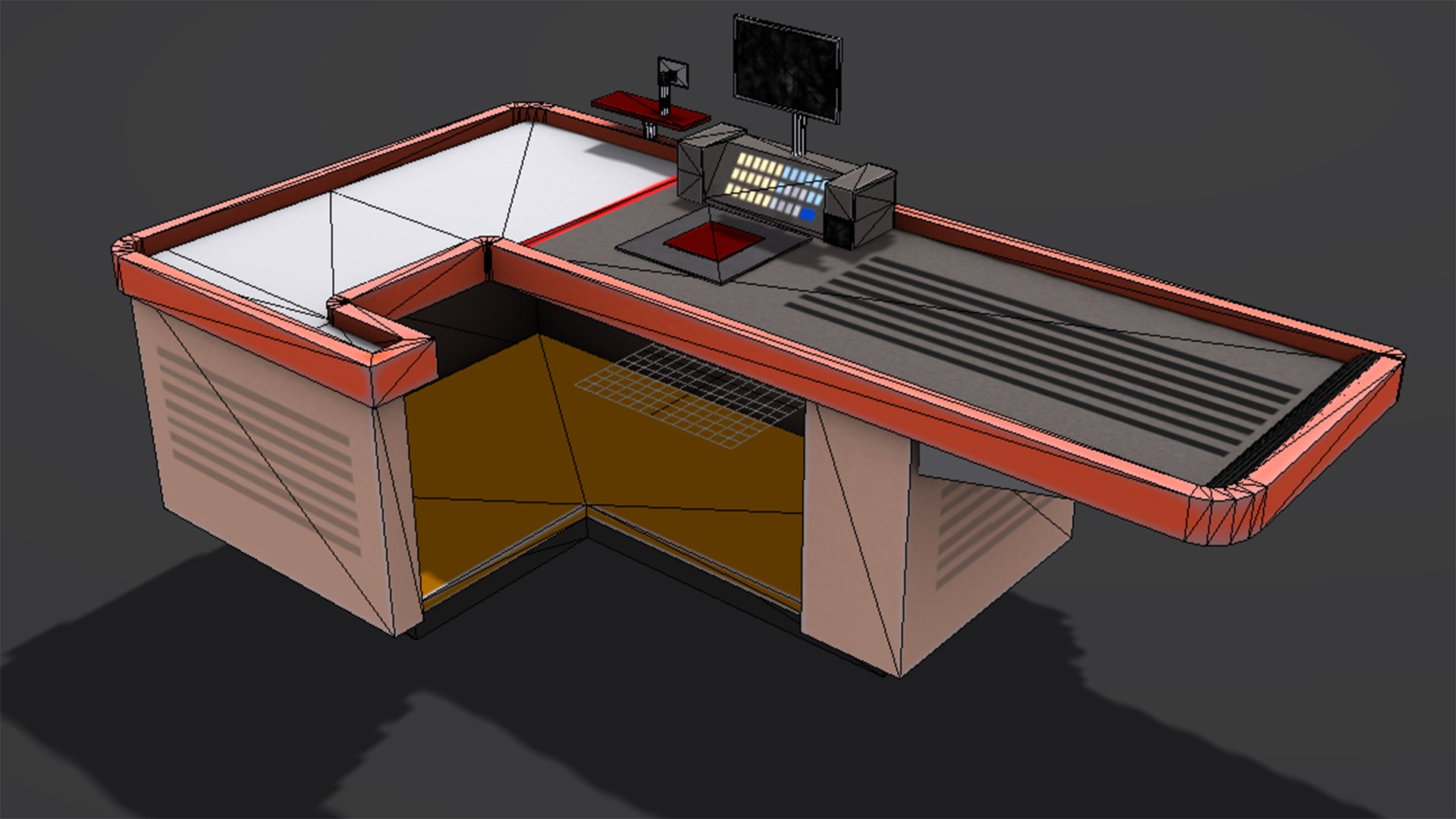 3D Cash Register Station Model - TurboSquid 2340067