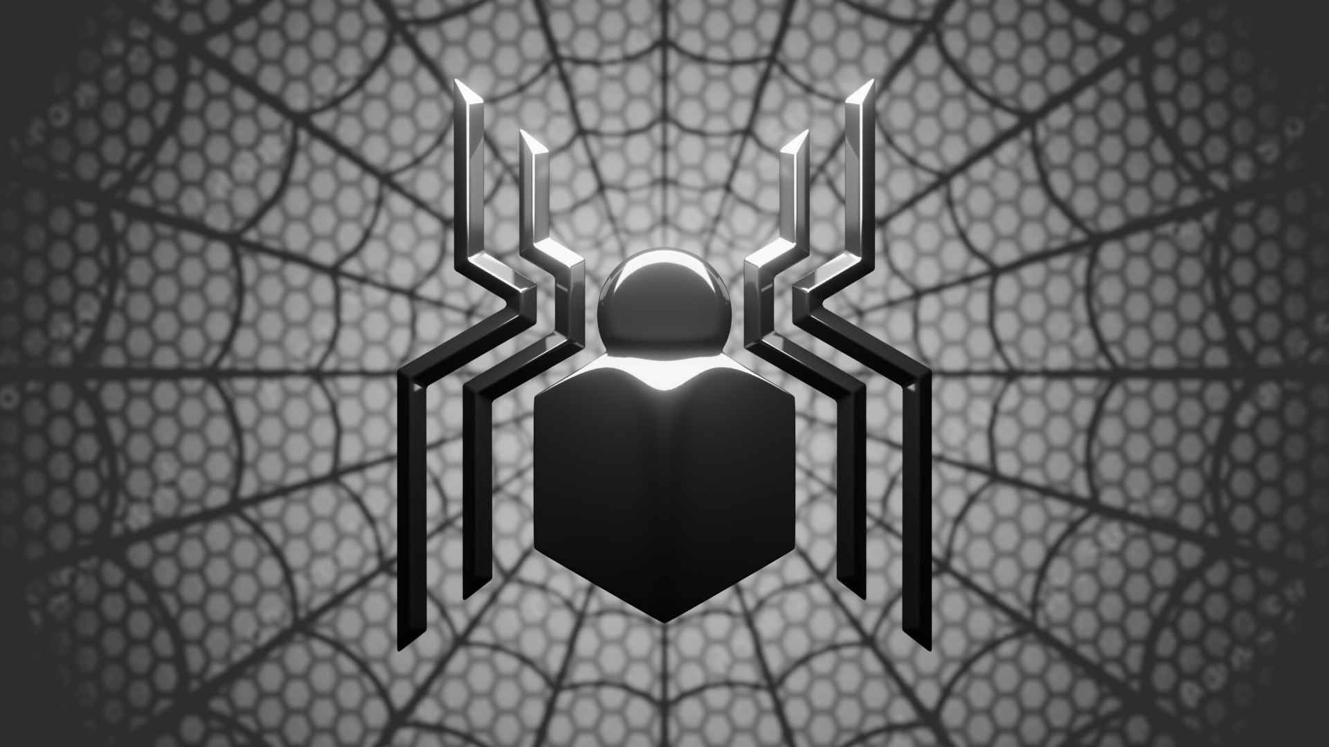Spiderman Chest Emblem Model - TurboSquid 2232550