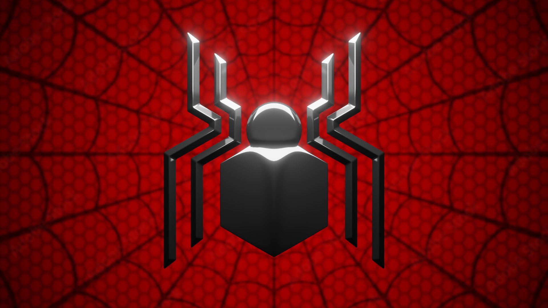 Spiderman Chest Emblem Model - TurboSquid 2232550