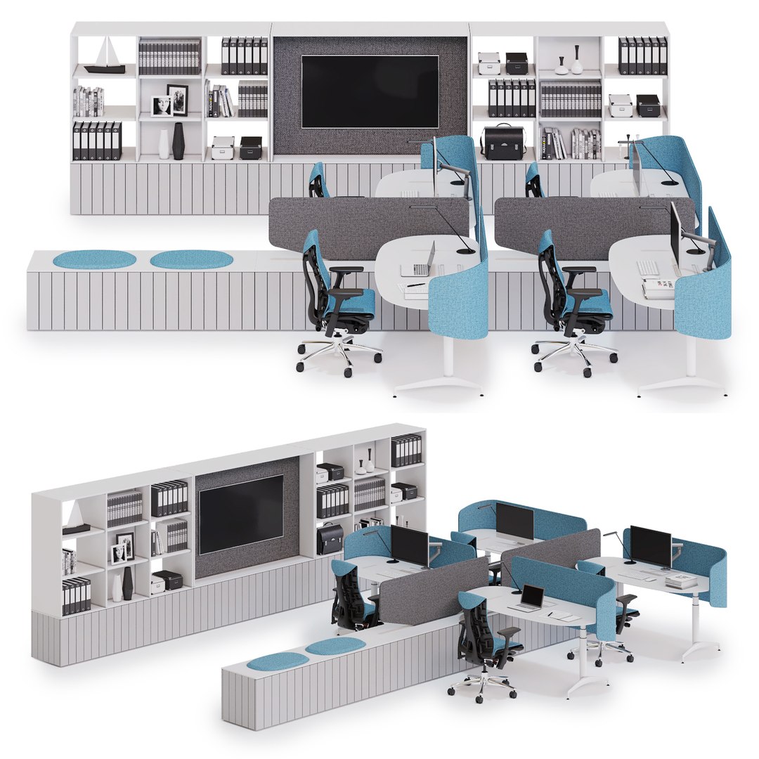 Herman Miller Locale 3D Model - TurboSquid 1444657
