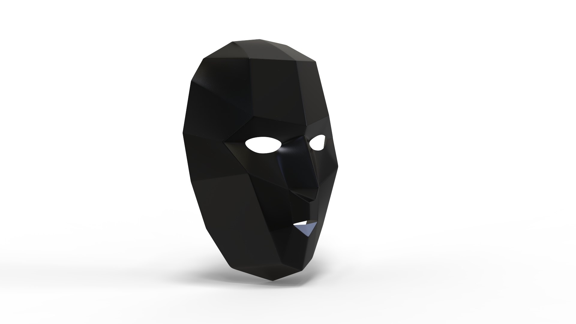 Lopo Black Mask 3D Model - TurboSquid 1812777