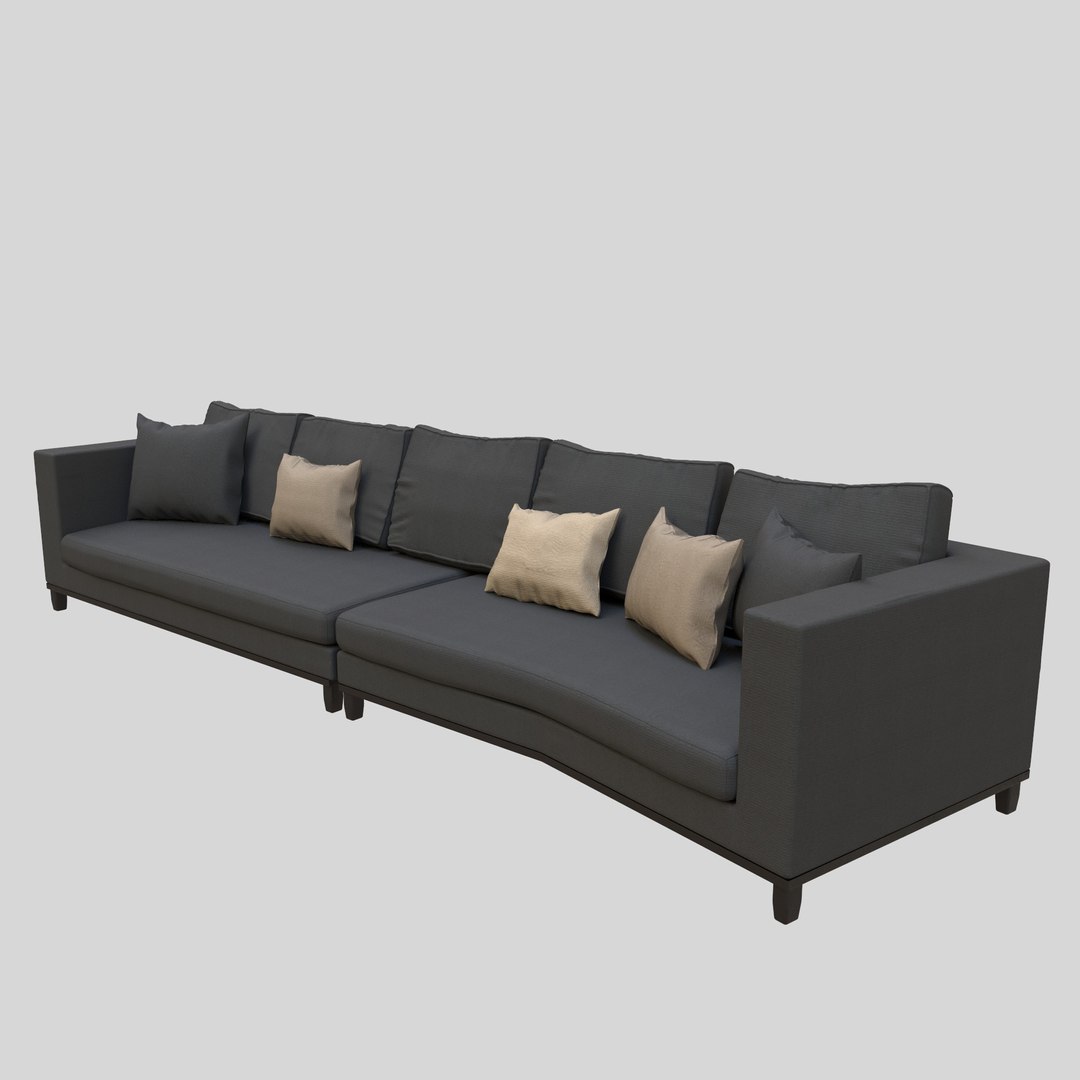 Modern Sofa Model - TurboSquid 2314188