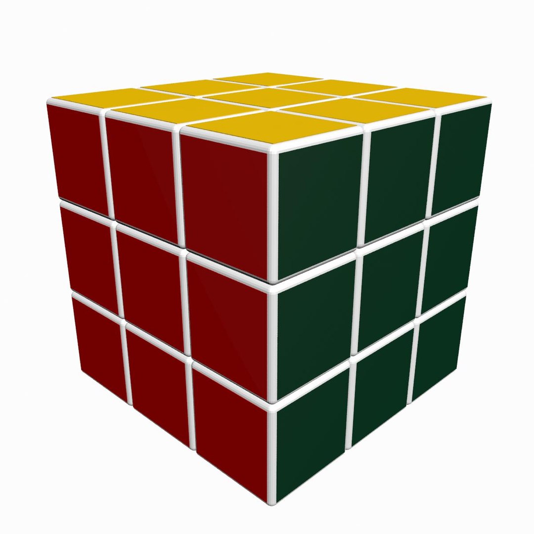 Free Cube 3d Model