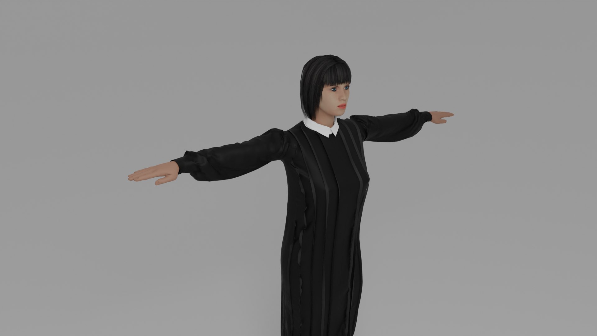 3D Judge Woman - TurboSquid 2041917