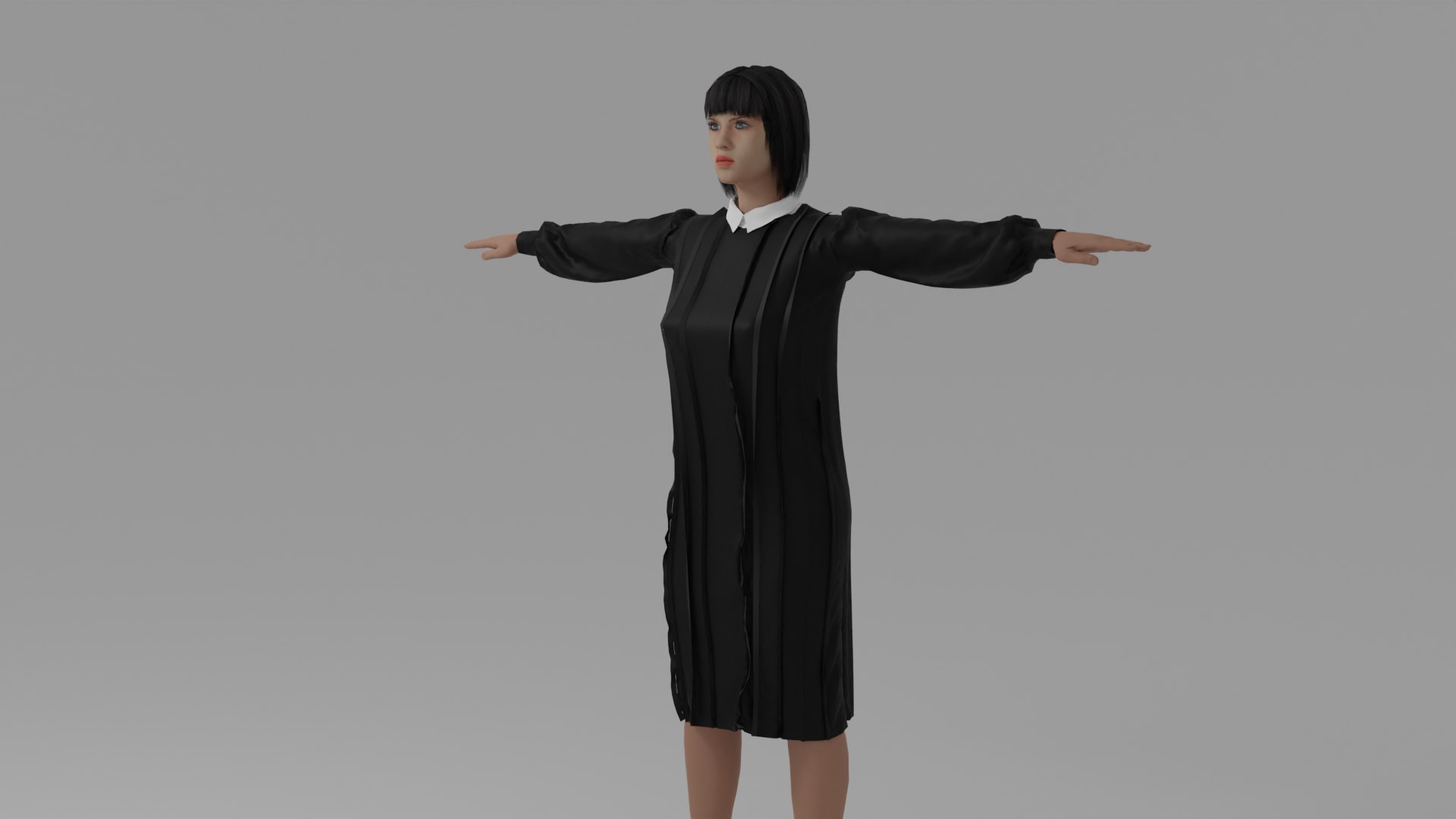 3D Judge Woman - TurboSquid 2041917