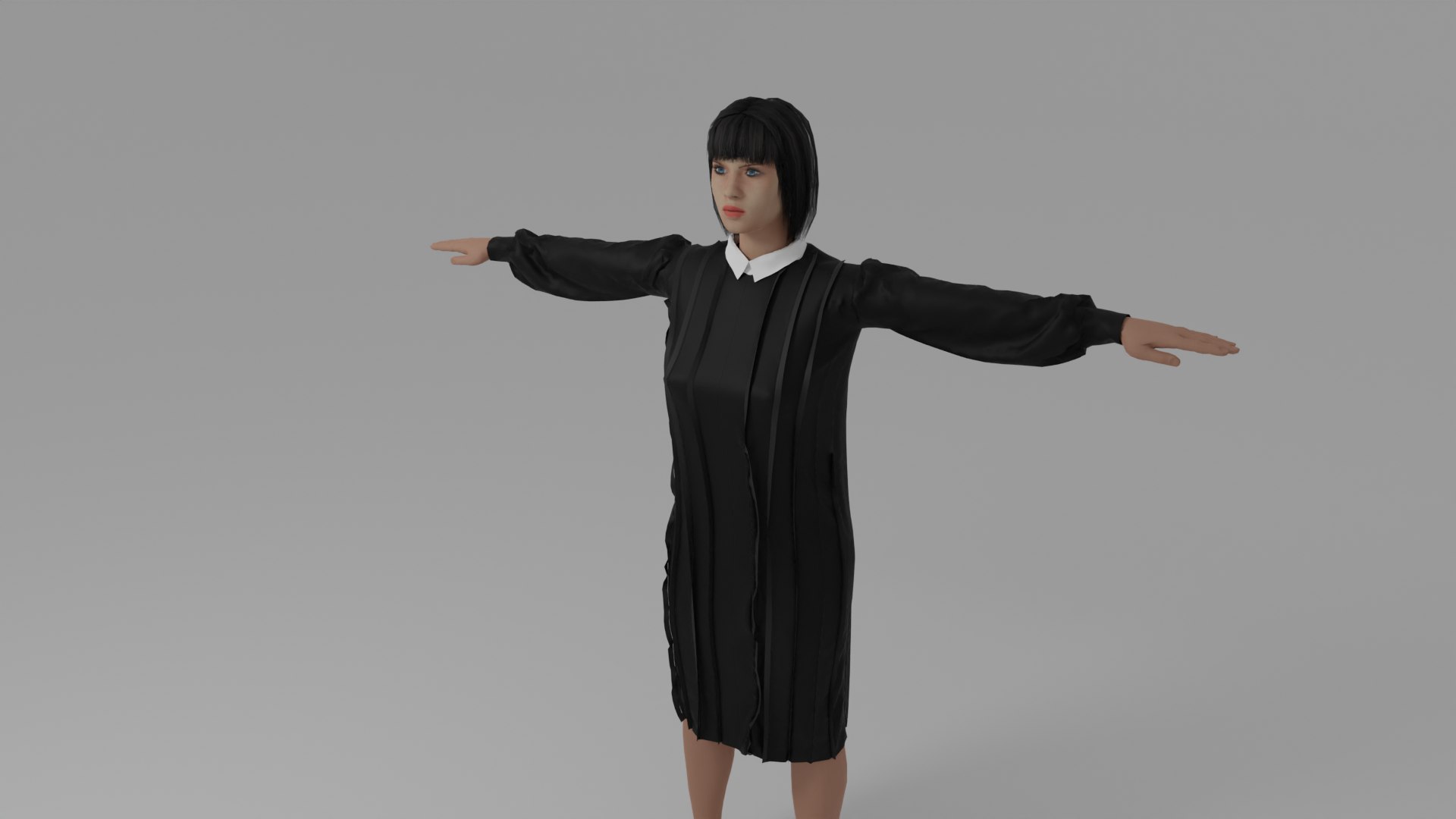 3D Judge Woman - TurboSquid 2041917