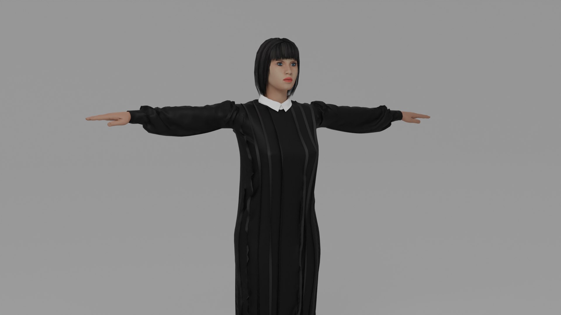 3D Judge Woman - TurboSquid 2041917
