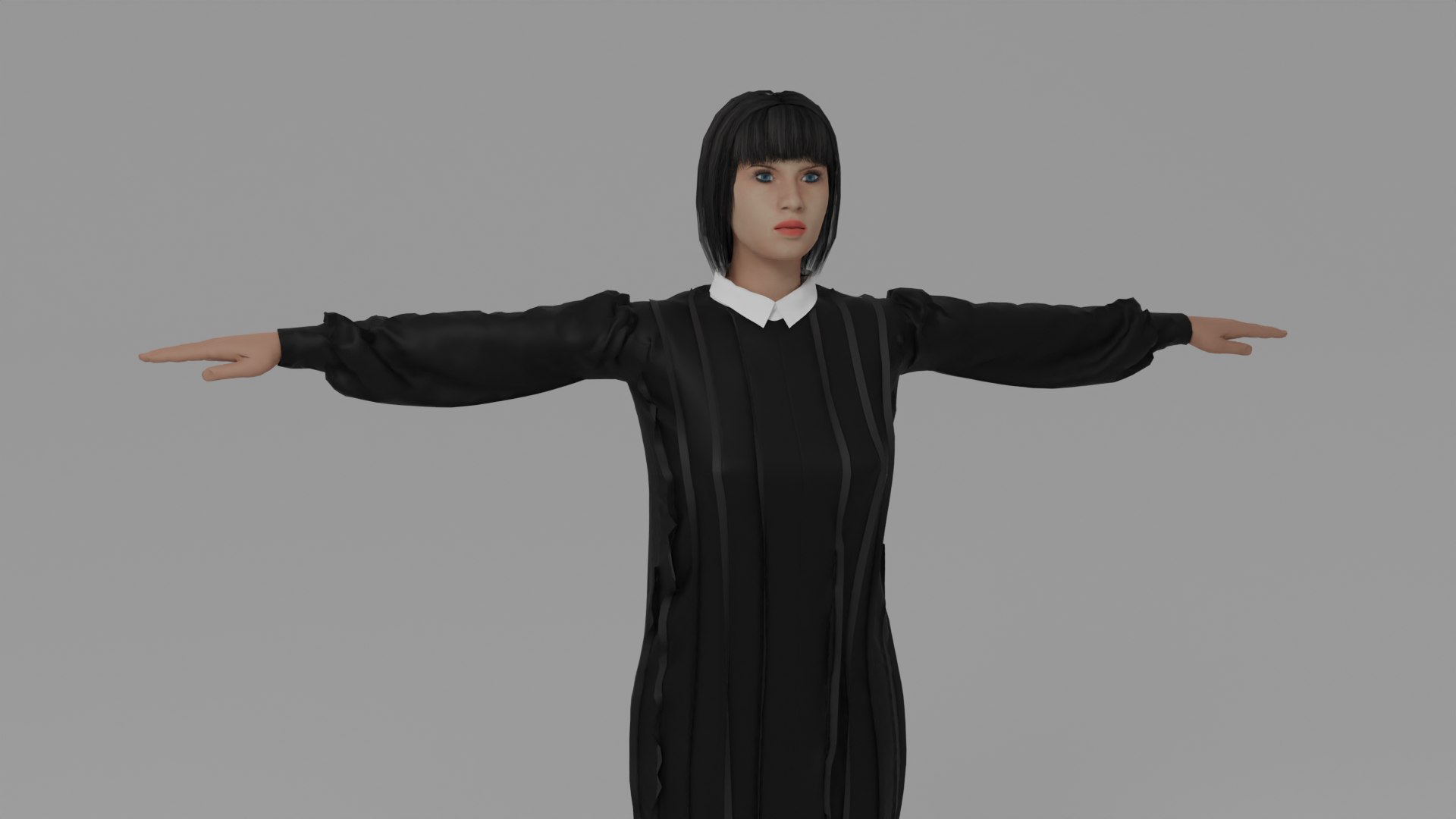 3D Judge Woman - TurboSquid 2041917