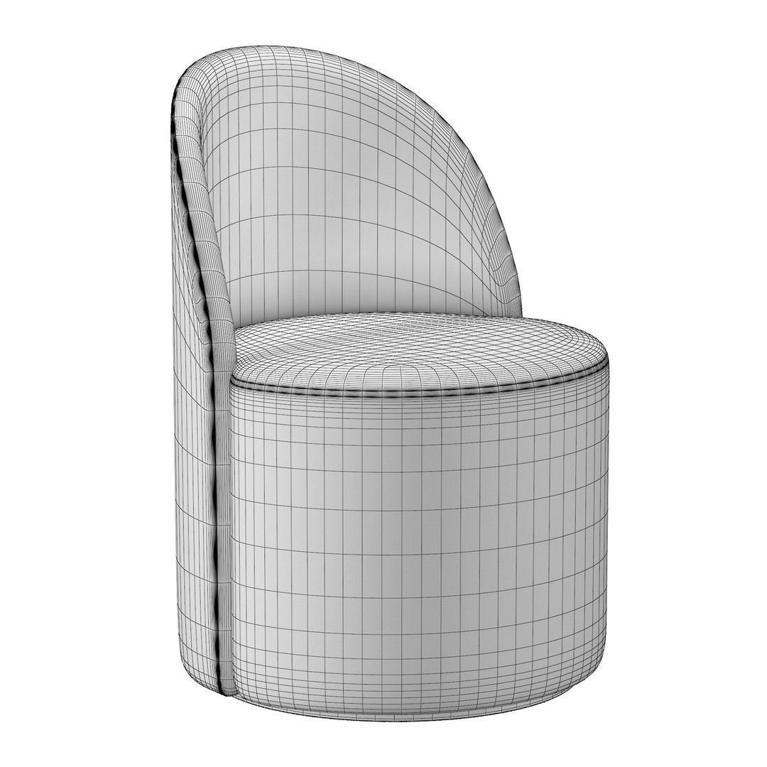 3D CARDIN DESK - REYNAUX CHAIR - TurboSquid 1932059