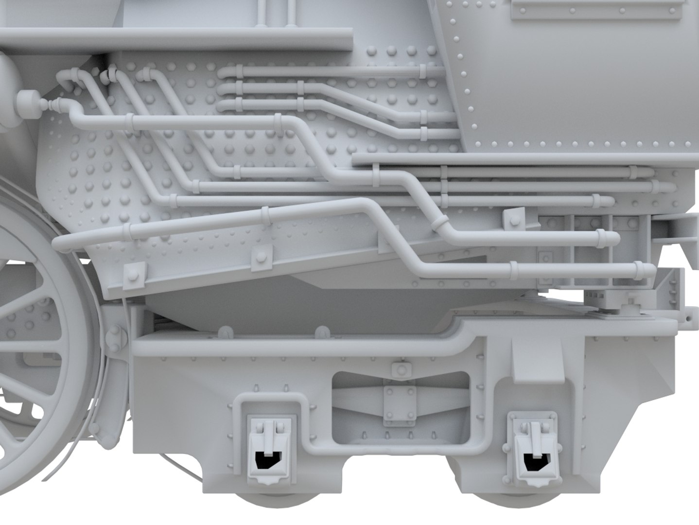 3d 3ds train engine