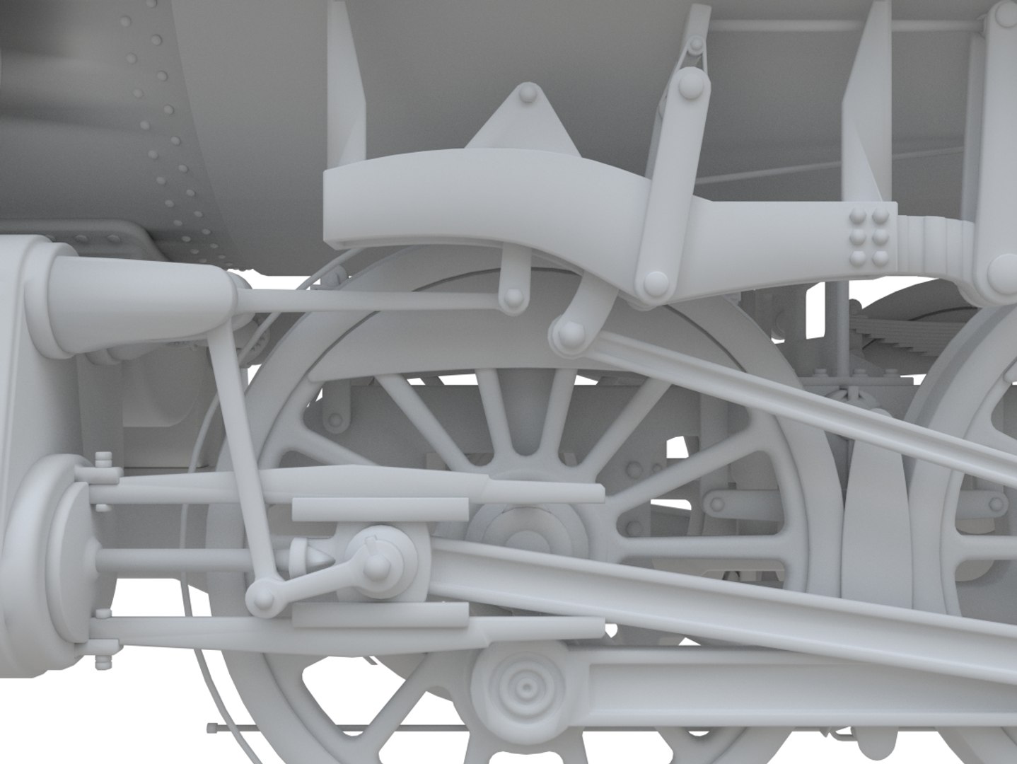 3d 3ds train engine