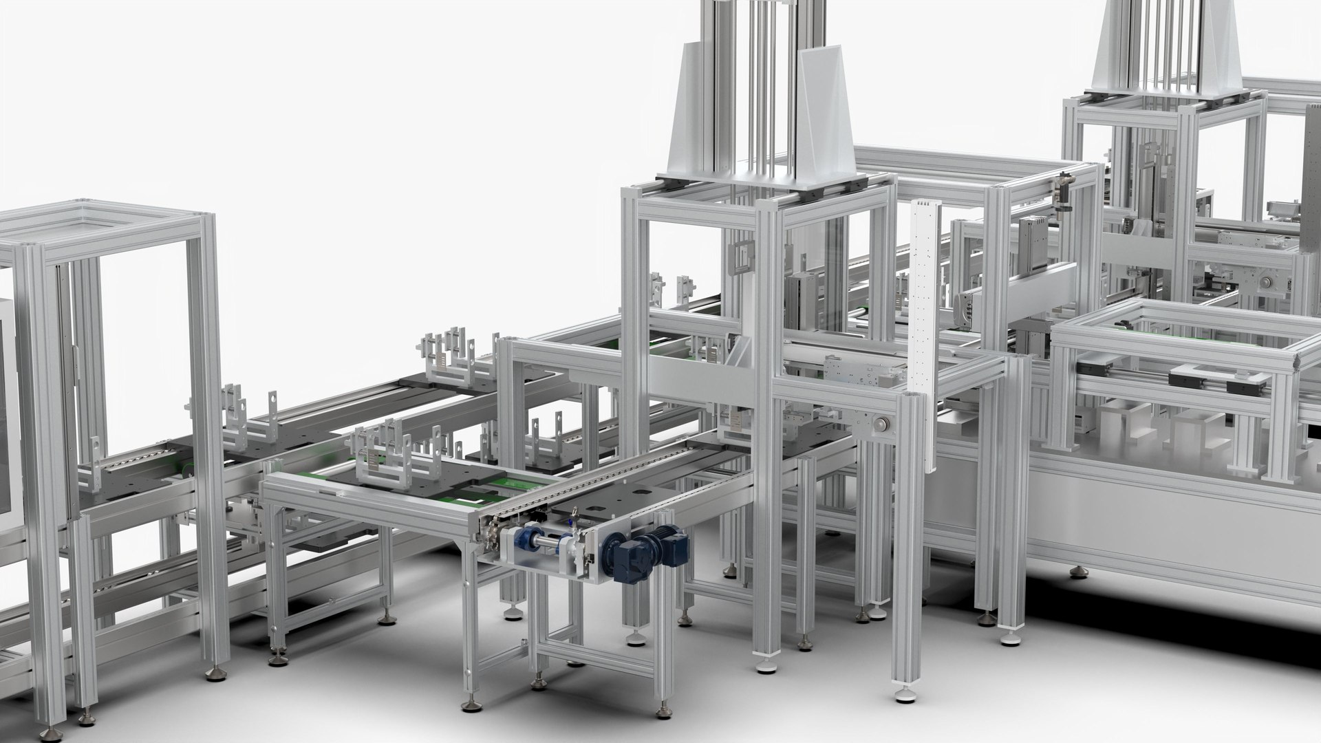3D Automatic Soft Package Module Welding Line - TurboSquid 2010263