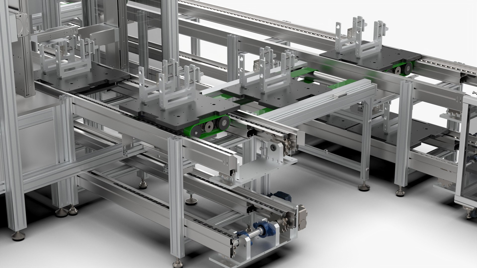3D Automatic Soft Package Module Welding Line - TurboSquid 2010263