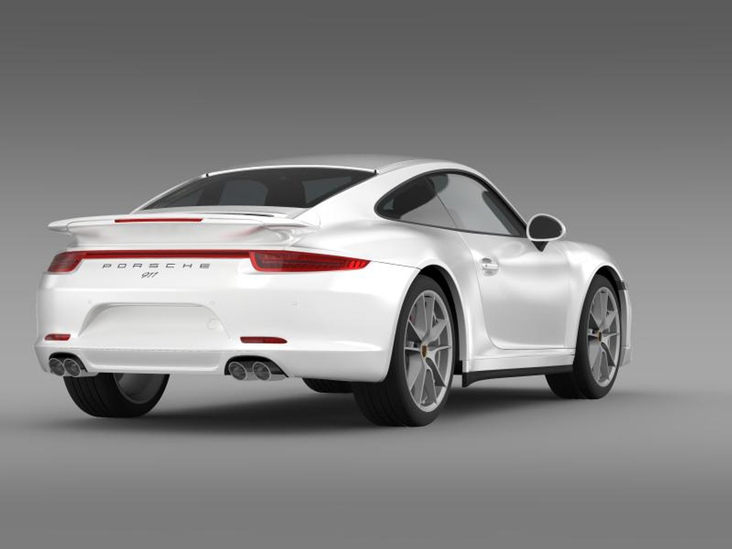 Porsche 911 Carerra 4s 3d Model