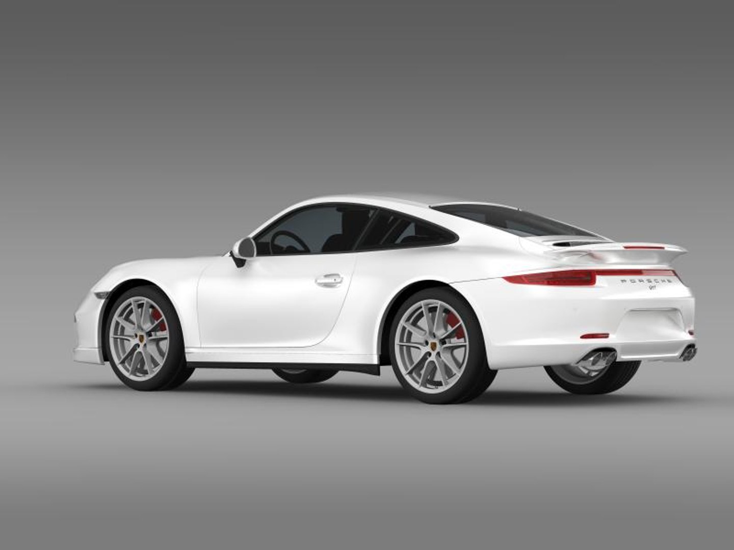 Porsche 911 Carerra 4s 3d Model