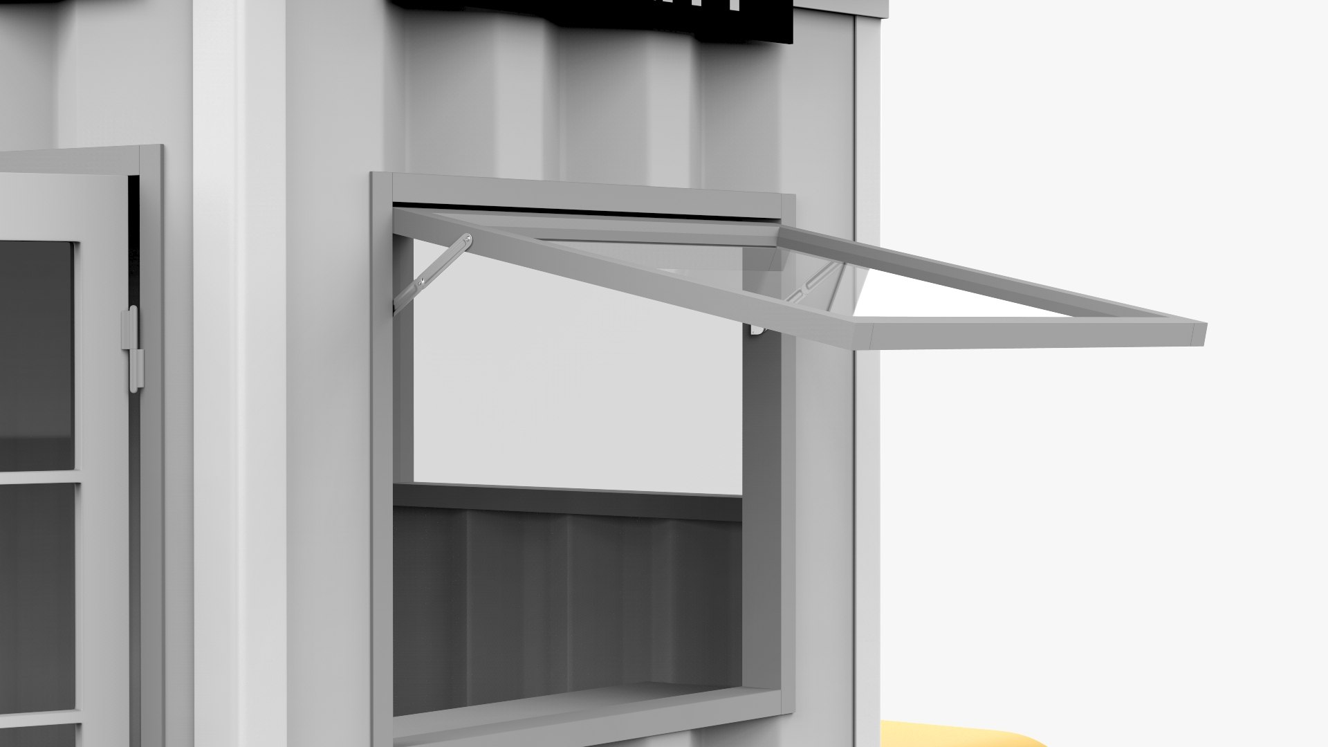 Security Cabin 3D Model - TurboSquid 1892585