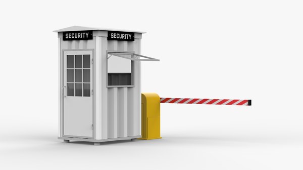modelo 3d Cabina de seguridad - TurboSquid 1892585