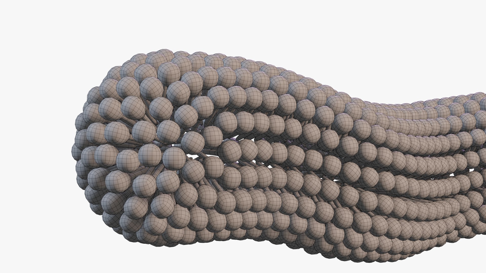 3D Wormlike Micelle - TurboSquid 1921128