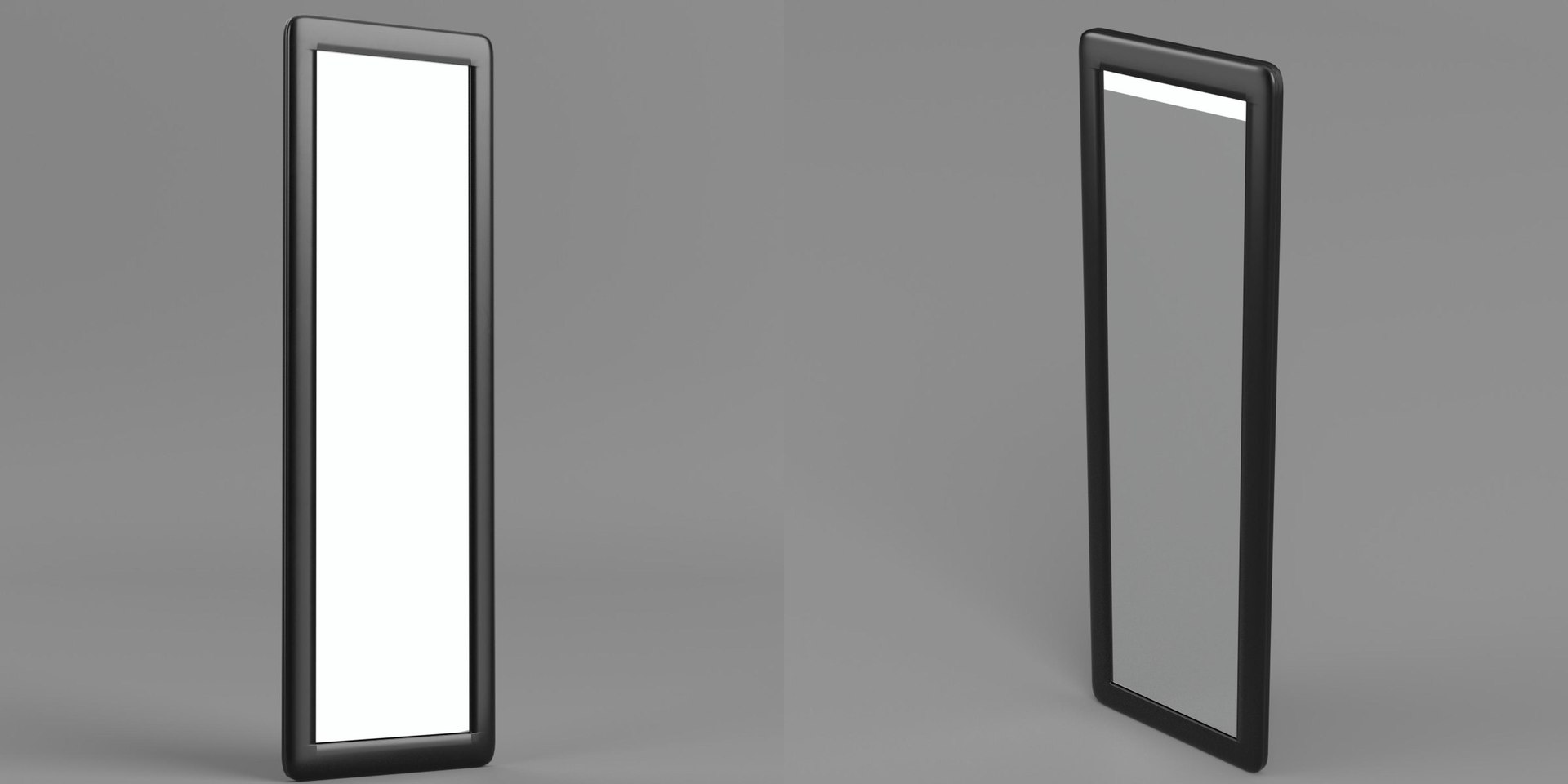 3D Wall Mounted Mirror Model - TurboSquid 2124131