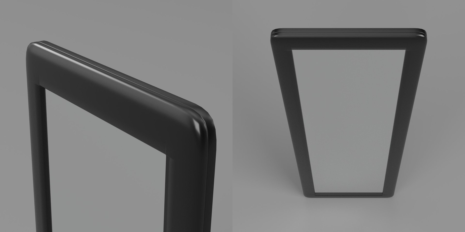3D Wall Mounted Mirror Model - TurboSquid 2124131
