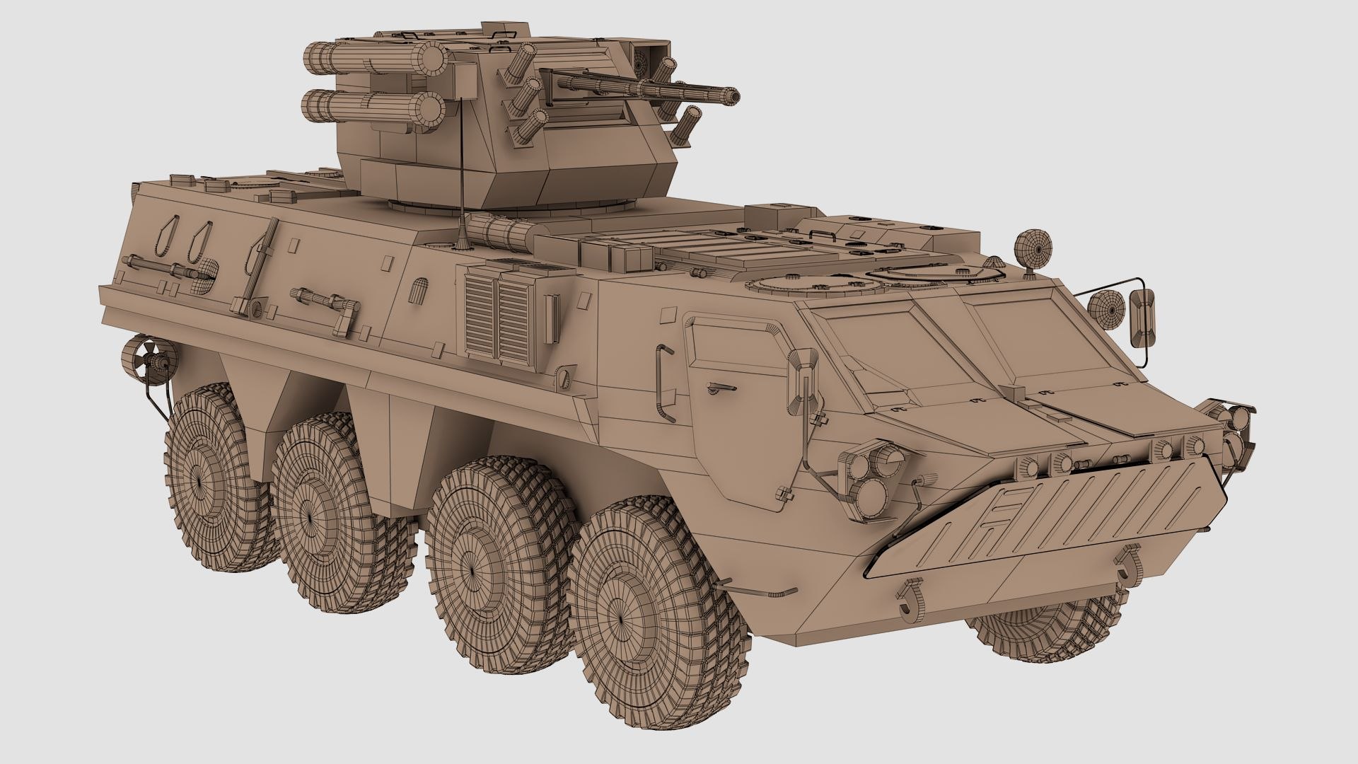 3D BTR 4 Bucephalus Model - TurboSquid 2387195
