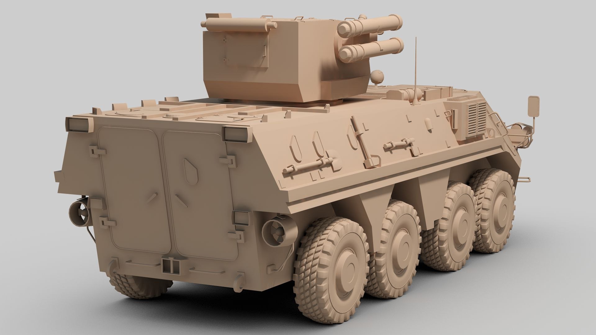 3D BTR 4 Bucephalus Model - TurboSquid 2387195