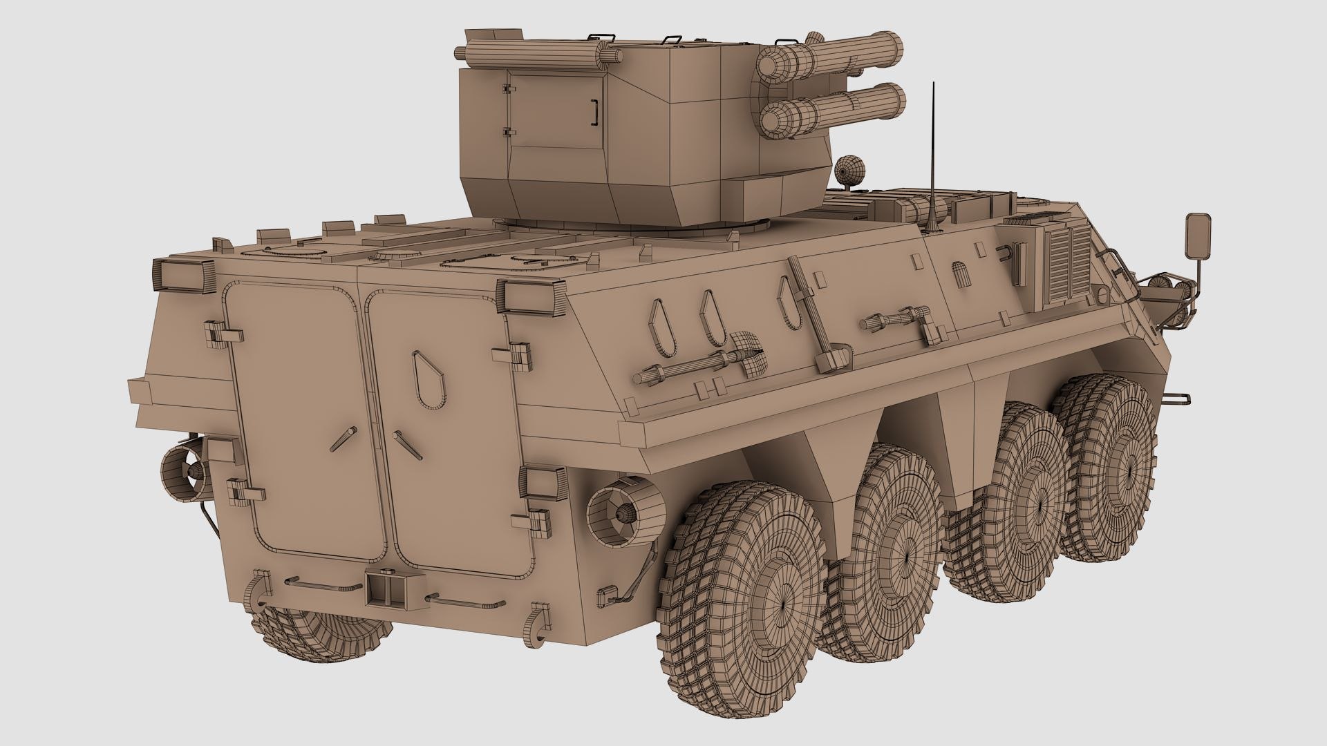 3D BTR 4 Bucephalus Model - TurboSquid 2387195
