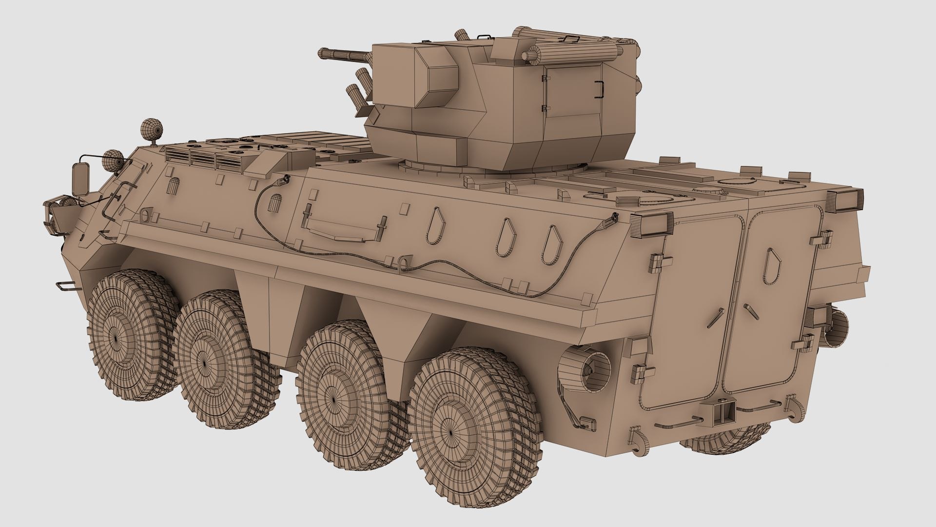 3D BTR 4 Bucephalus Model - TurboSquid 2387195