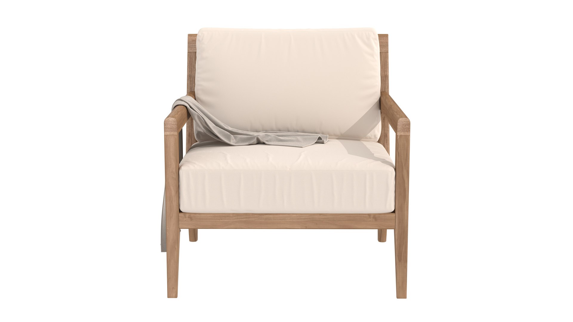 3D Linkoutdoor Sand Dollar Lounge Chair Model - TurboSquid 2235209