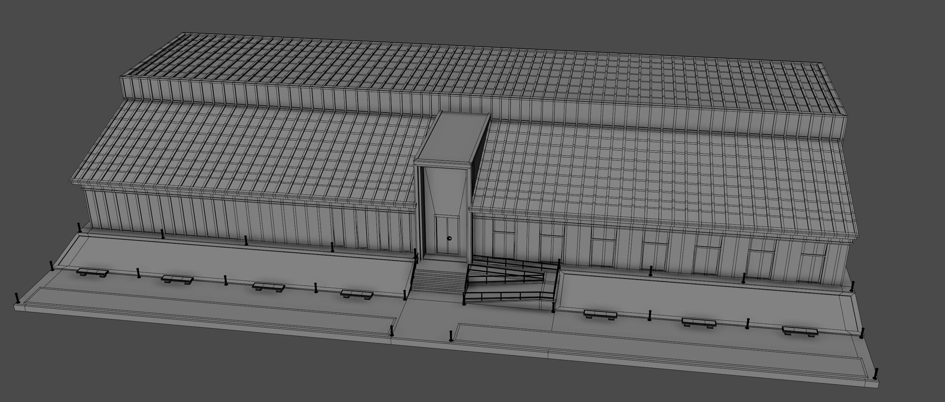 3D Library Model - TurboSquid 2423660