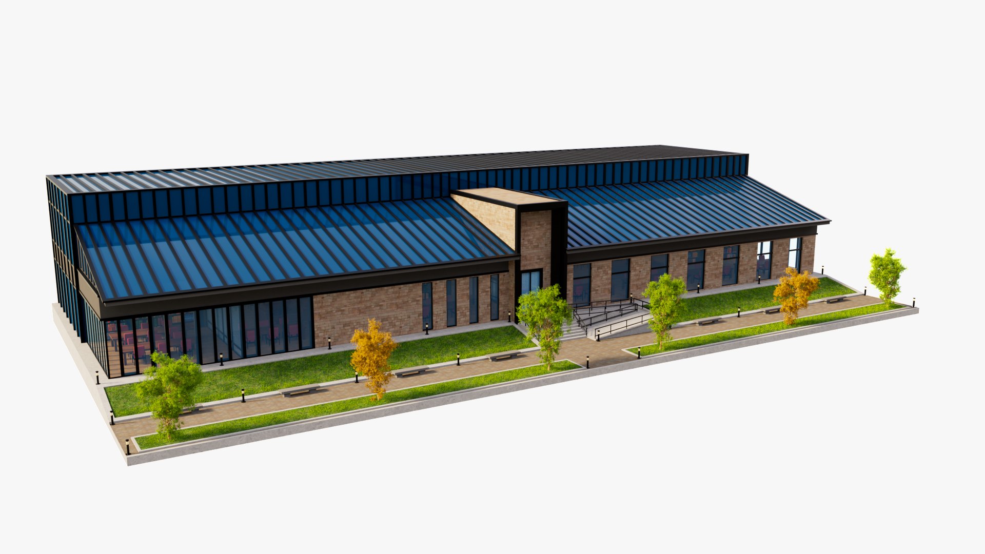 3D Library Model - TurboSquid 2423660