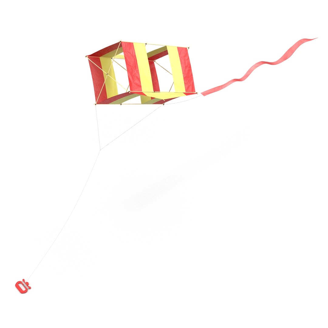 Kite 3 3d Obj