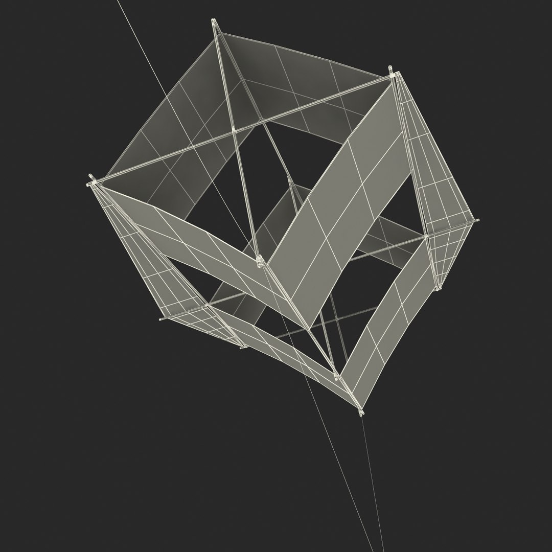 Kite 3 3d Obj