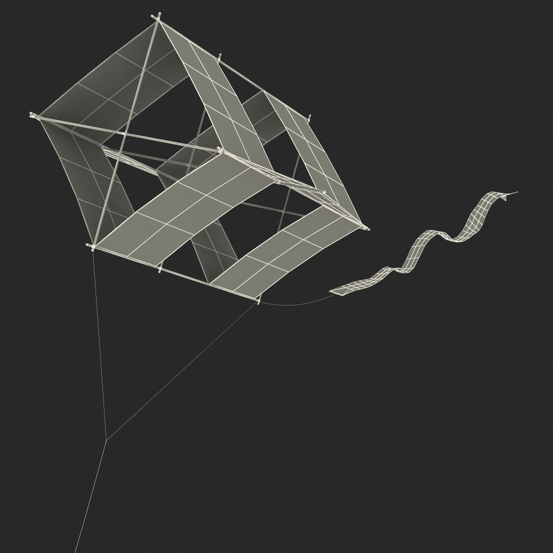 Kite 3 3d Obj