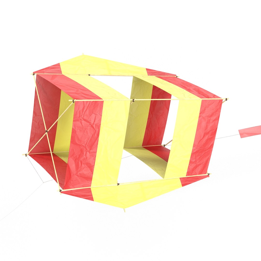 Kite 3 3d Obj