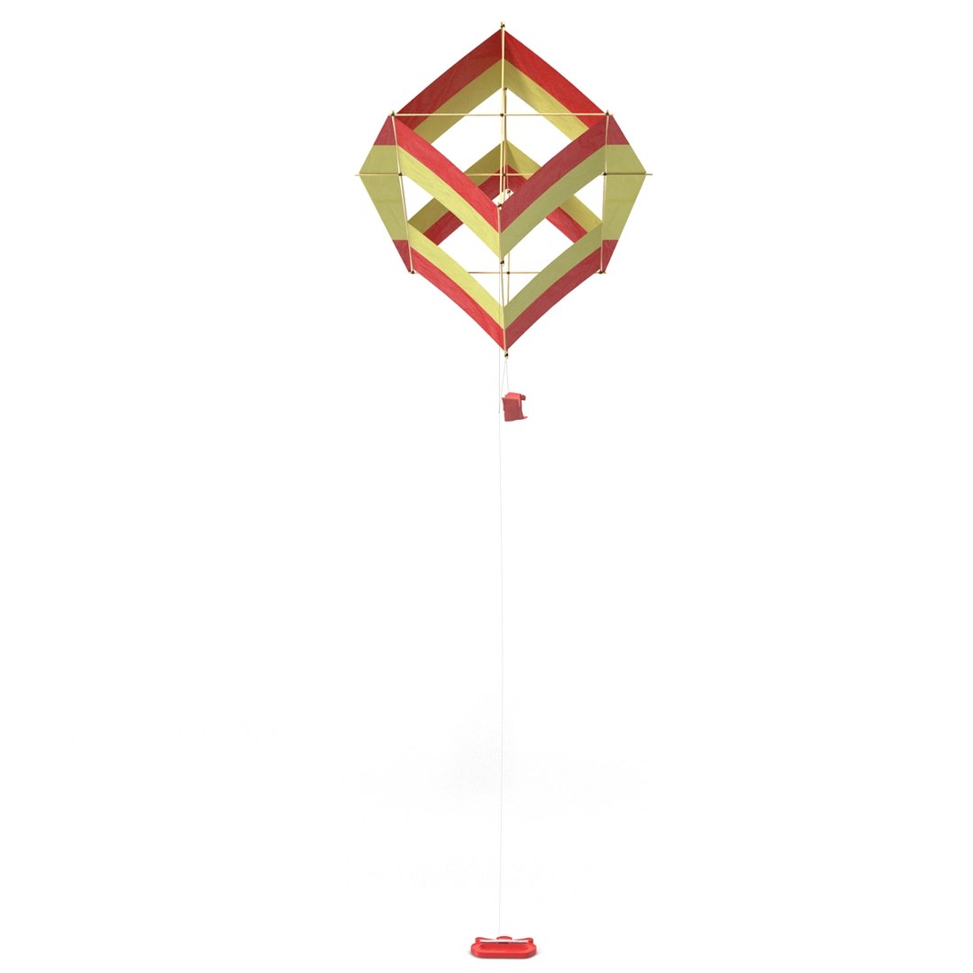 Kite 3 3d Obj