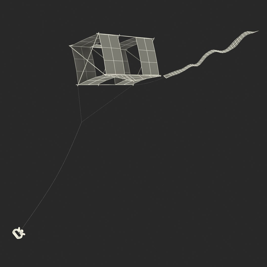 Kite 3 3d Obj