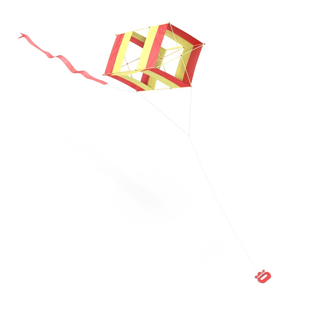 Kite 3 3d Obj