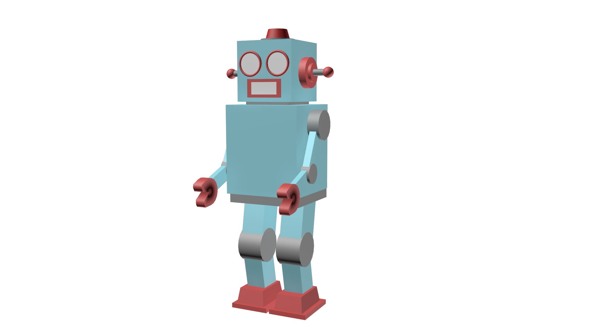 Toy Robot Model - TurboSquid 2001258