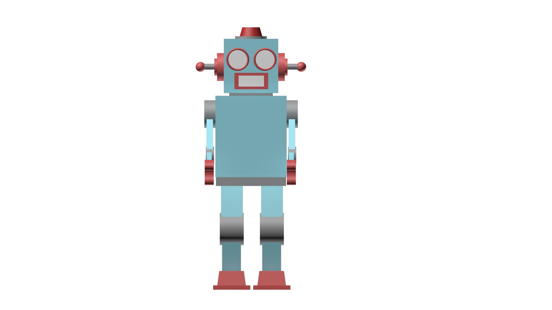 Toy Robot Model - TurboSquid 2001258