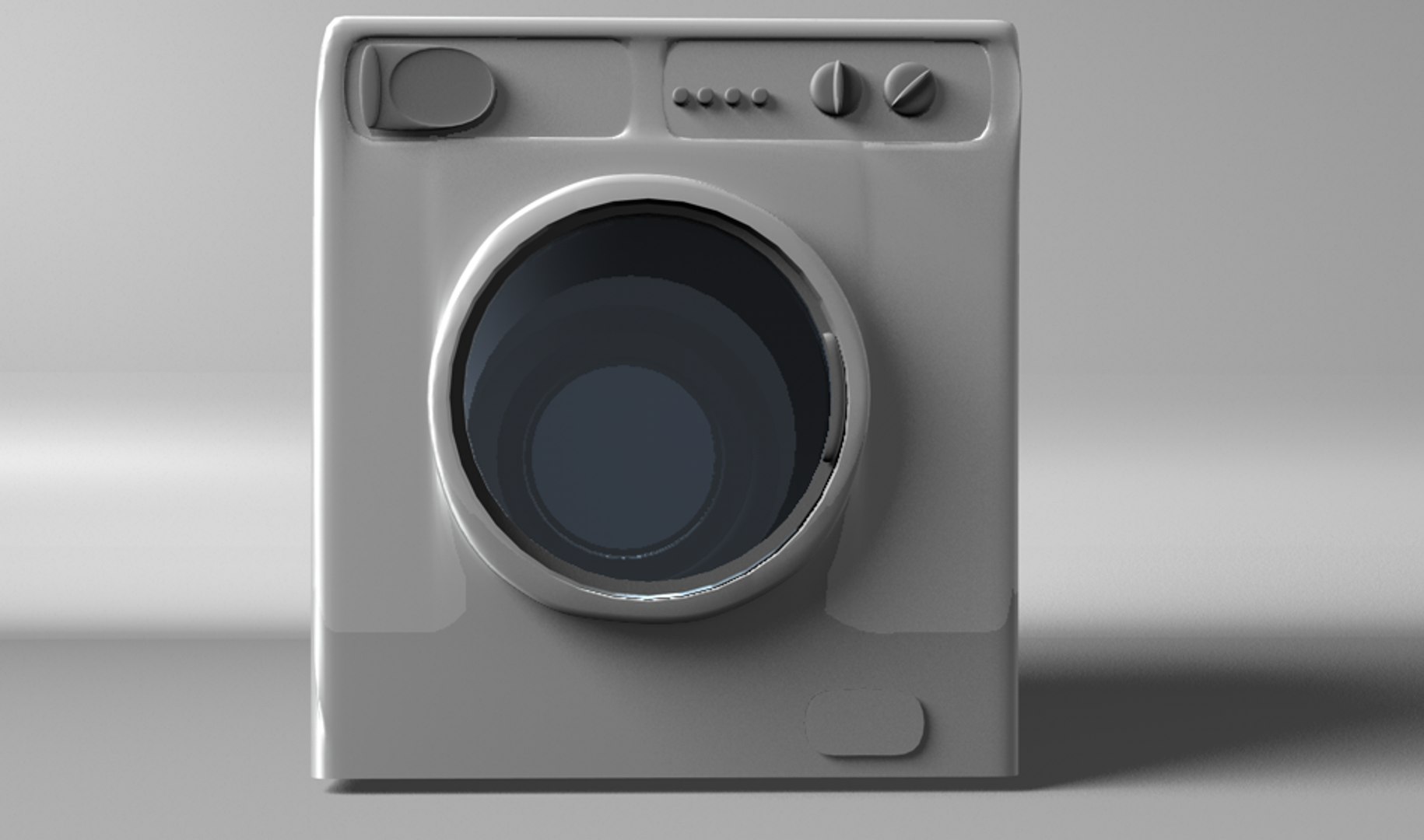 Free Washing Machine 3d Model