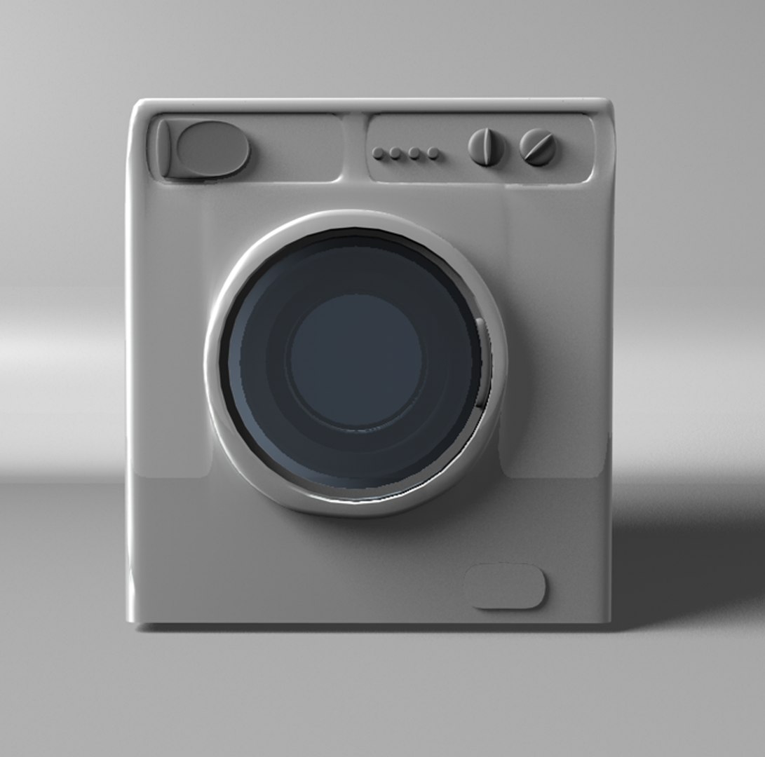 Free Washing Machine 3d Model