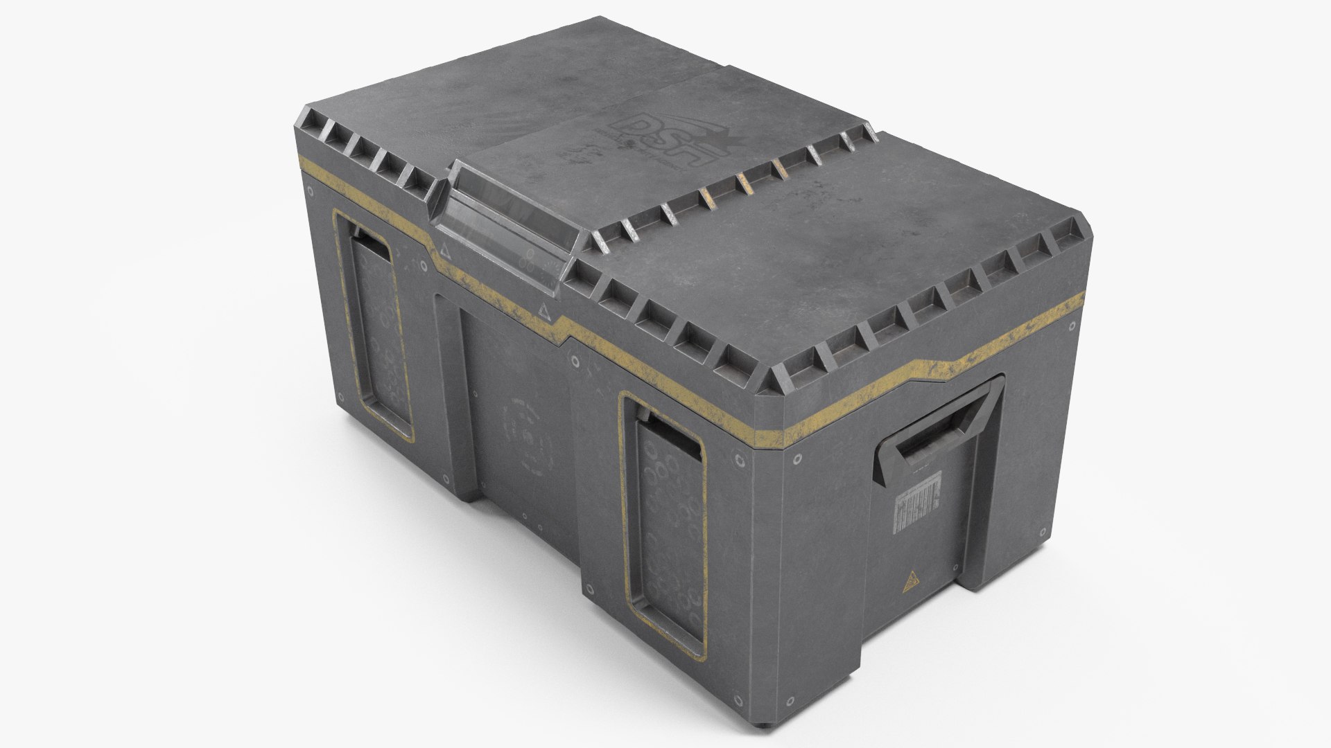 Ammo Crate 3D Model - TurboSquid 1279226